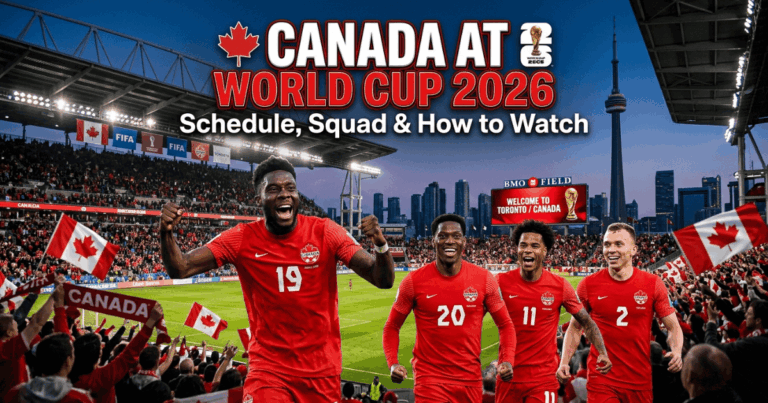 Canada at World Cup 2026: Schedule, Squad & How to Watch